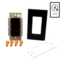 Leviton VZM10-1LE Vizia Rocker Light Dimmer Switch, Incandescent Only ...
