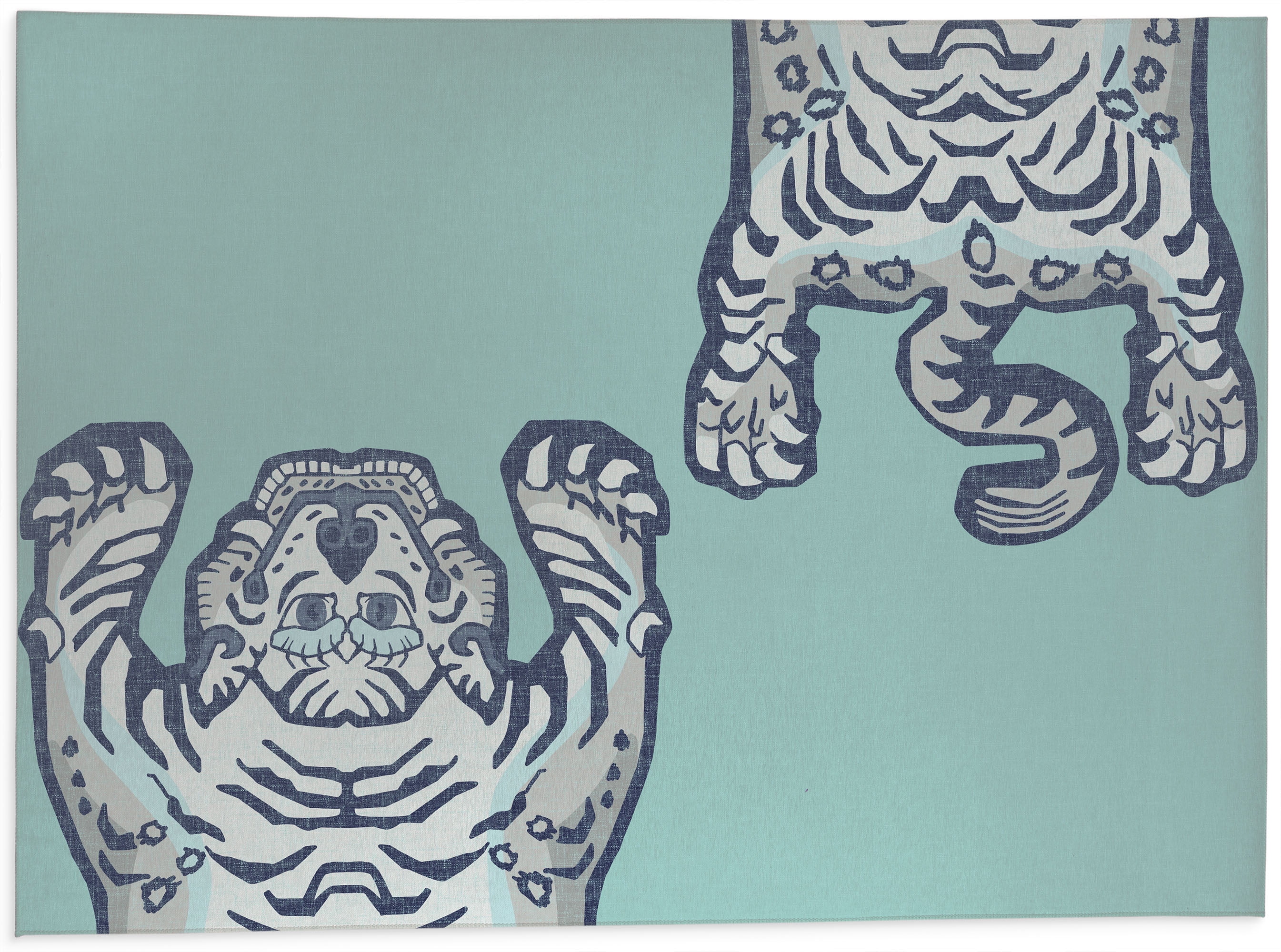 Tibetan Tiger Office Mat by Kavka Designs - Walmart.com