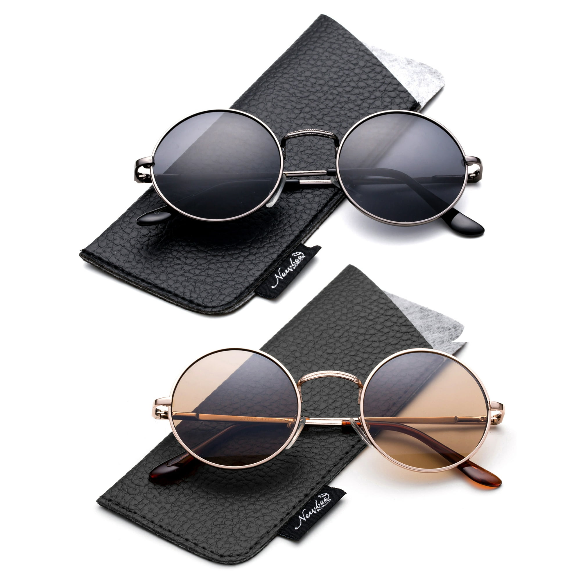Retro Round Sunglasses Men