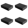 BIZHUA 4 Pack Emery Cleaning Sponge, Heavy Duty Sanding Scrubber for ...