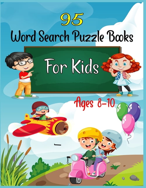95 Word Search Puzzle Books For Kids Ages 8-10 : Increase Spelling ...