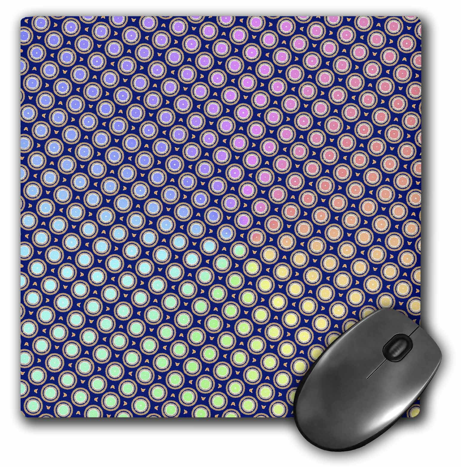 3dRose Color Changing Dots, Mouse Pad, 8 by 8 inches - Walmart.com