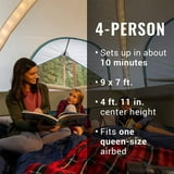 Coleman OneSource 6P Instant Camping Tent - Walmart.com