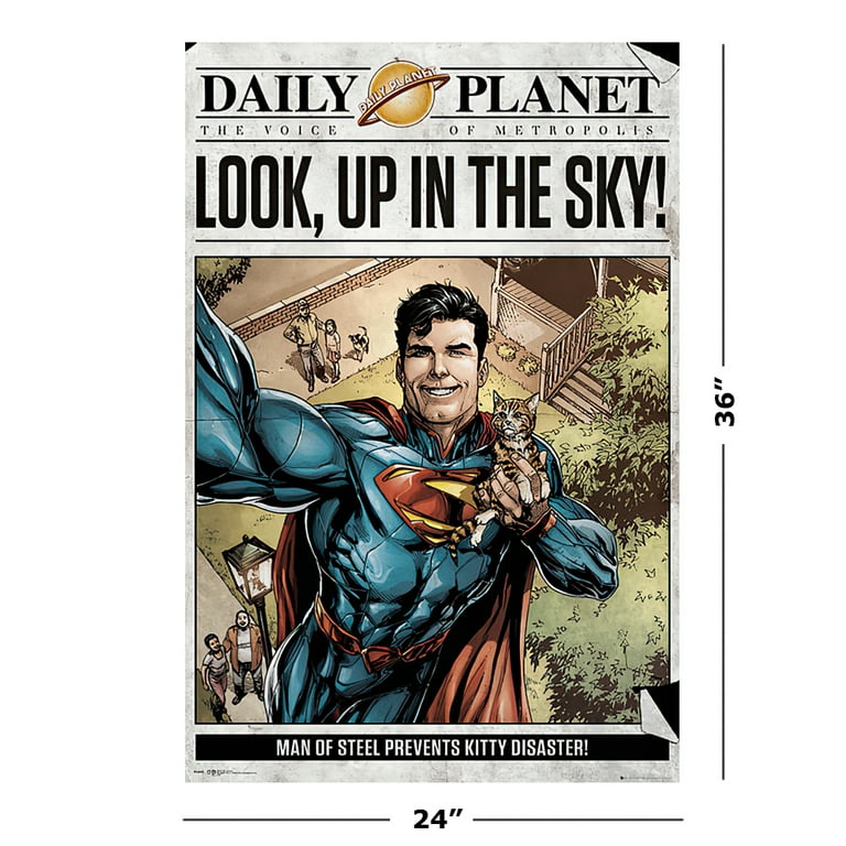 Superman Comic Poster