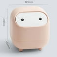 Sheebo Modern Plastic 2 Liter Ninja Cotton Candy Mini Trash Can with ...