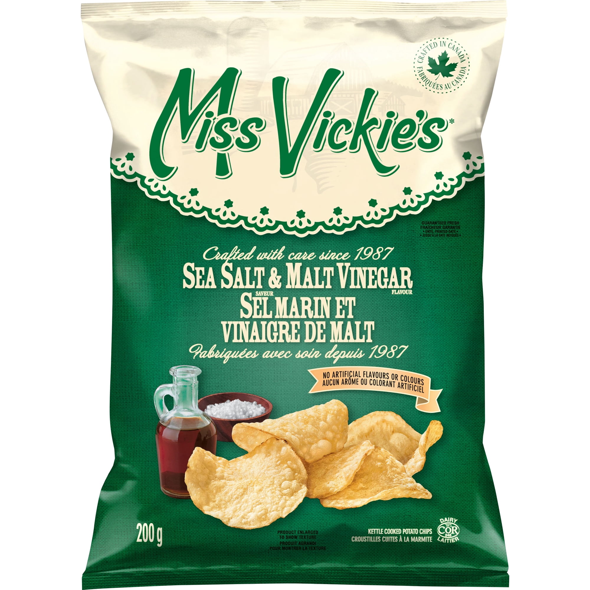 Click here for Miss Vickies Sea Salt & Malt Vinegar Kettle Cooked... prices
