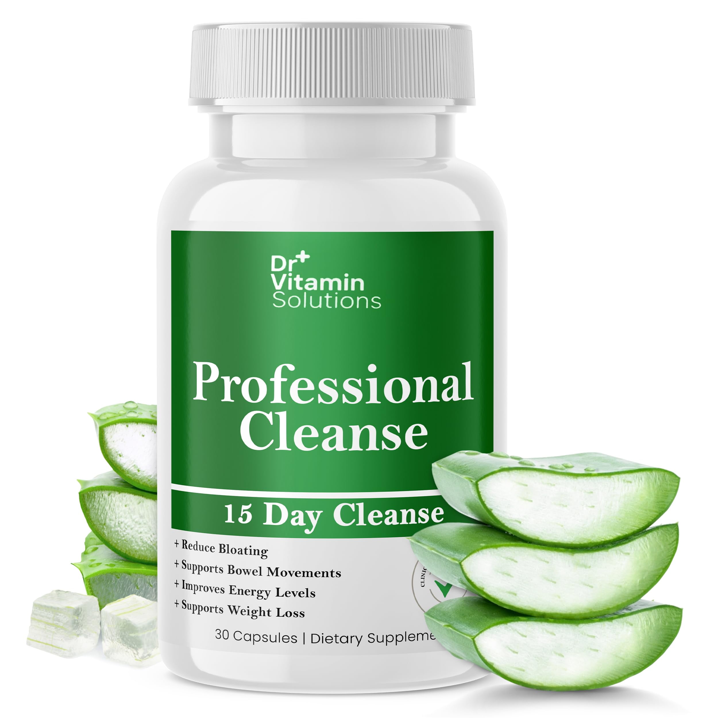 DR VITAMIN SOLUTIONS 15 Day Cleanse Gut Support, Detox for Men & Women ...