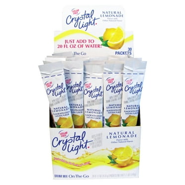 Crystal Light Pink Lemonade On-The-Go Powdered Drink Mix , 10 ct - 0.13 ...