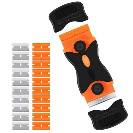 facefd 21Pcs Glass Scraper With Plastic Handle Double-Sided Car Window ...