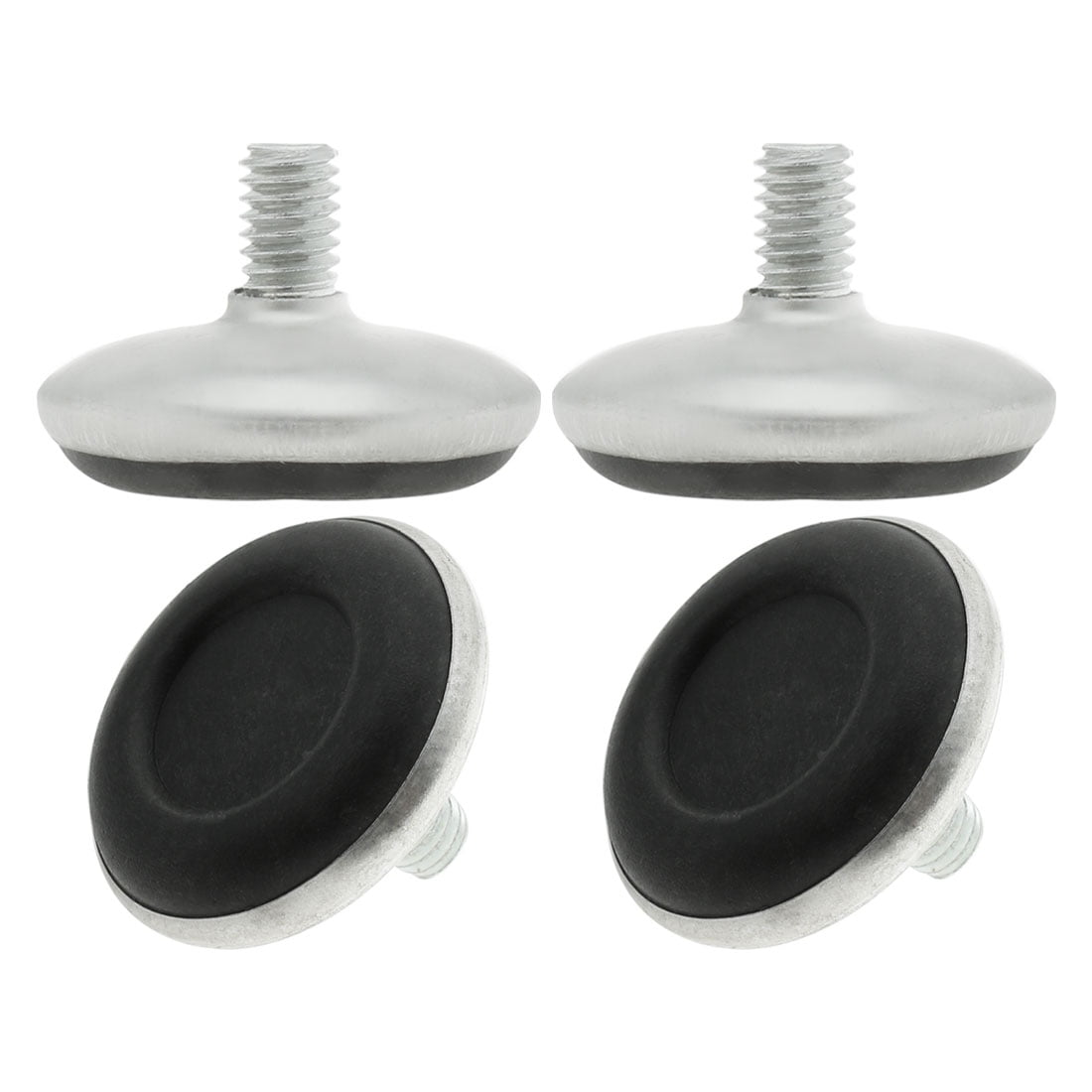 M6 x 10 x 30mm Leveling Feet Adjustable Leveler Cover for House Chair ...