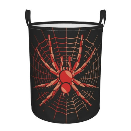 DouZhe Waterproof Collapsible Large Laundry Baskets, Fantasy Spider ...