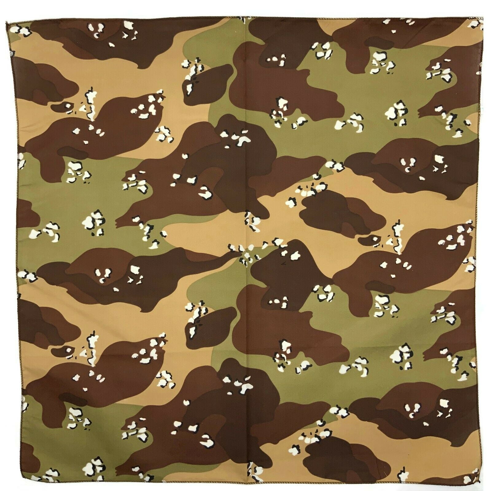 grinderPUNCH Unisex Camo Scarf Bandanas Large 22" Camouflage Bandana ...