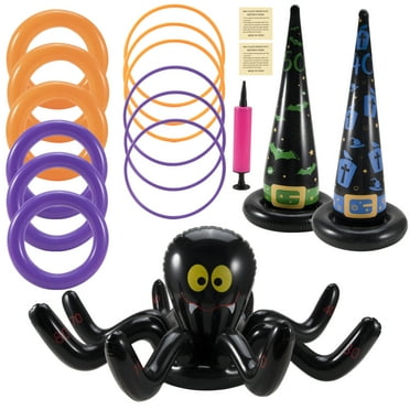 Inflate Spider Ring Toss Game - Toys - 5 Pieces - Walmart.com