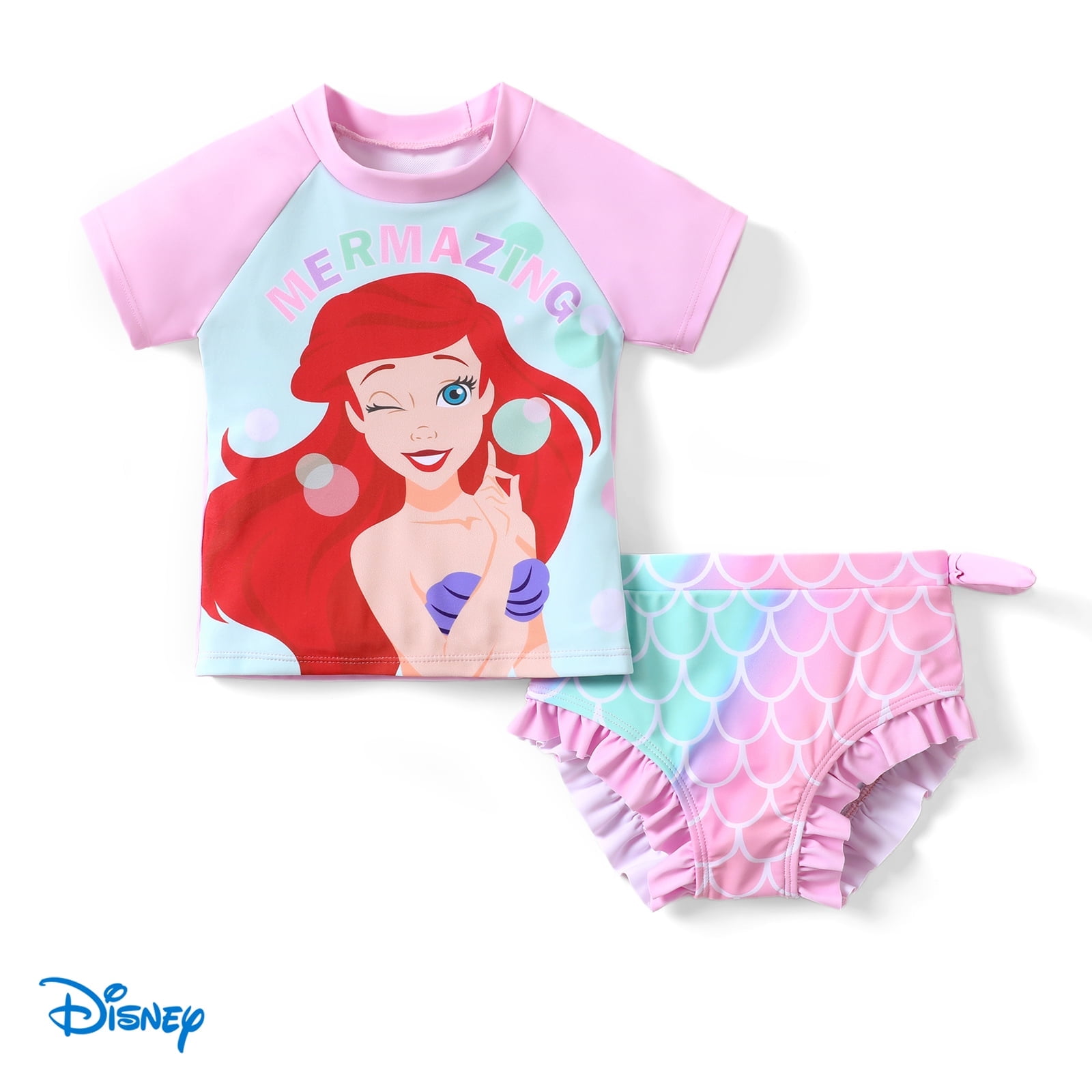 Click here for Disney Princess Toddler Girls Swimsuit Ariel Rapun... prices