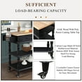 Rolling Kitchen Island on Wheels, Movable Kitchen Carts with Storage ...