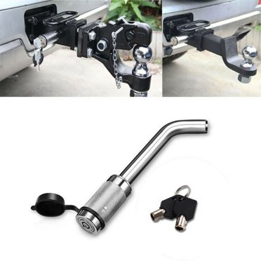 eVerHITCH Hitch Covers Lock Pin Set - 5/8" and 1/2" Black Pins with ...