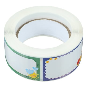 Voiceine 10 Sheets of Name Tag Stickers Writable Name Tags Adhesive ...
