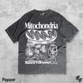 Comfort Colors Mitochondria Vintage Science T-Shirt, Retro Biology ...