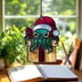 Octopus Acrylic Suncatcher Window Hanging, Octopus Ornaments, Octopus ...