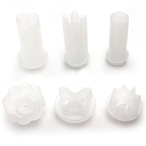 Cheers 6 Shapes Cake Fruit Maker Shaper Food Decorator Cutter Kitchen ...