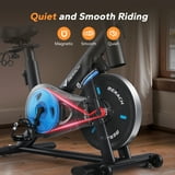 MERACH Exercise Bike Magnetic Home Stationary Bike with Free App Quiet ...