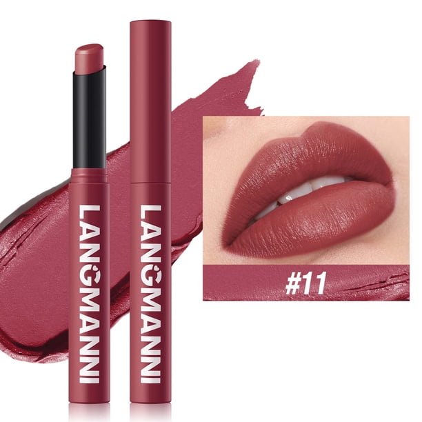 Lápiz labial para mujer, tinte labial, brillo labial, lápiz labial mate ...