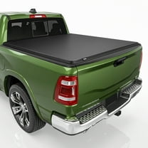 VEVOR Soft Roll-Up Truck Bed Tonneau Cover, Compatible with 2015-2025 ...