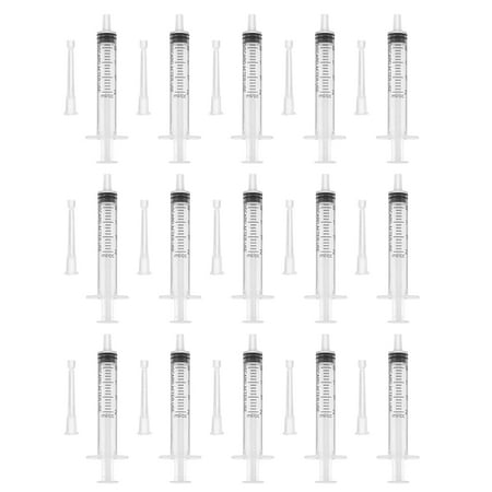 15Pcs Perfume Syringe Plastic Glue Applicator Syringe Perfume Dispenser ...