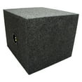Car Audio Single 8" SPL Bass Subwoofer Labyrinth Vent Sub Box Stereo ...