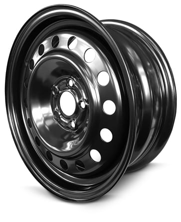 New Wheel For 1994-1996 Chevrolet Beretta 15 Inch Black Steel Rim ...