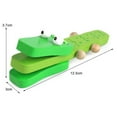 ABPWLY Wood Hand Clappers Crocodiles Shape Wooden Clappers Long Handle ...