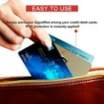 Protected Cards, 2 One Card Protects Entire Wallet Purse For Men ...