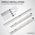 Ivation Outdoor Split Air Conditioner Bracket, Heavy-Duty Wall Mount ...