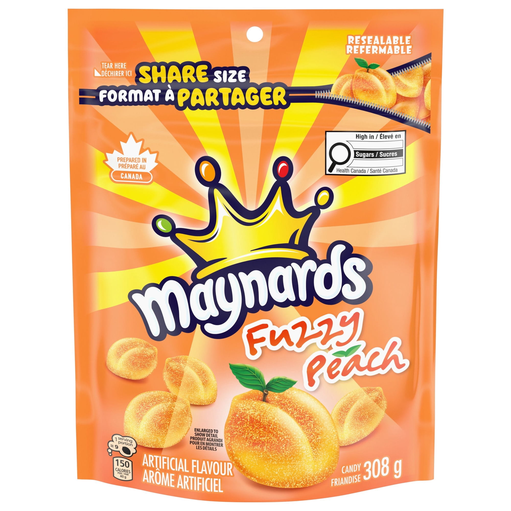 Click here for Maynards  Fuzzy Peach Candy  Gummy Candy  Sharing... prices