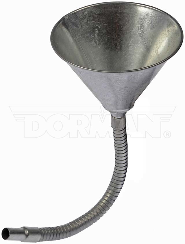Dorman 9-785 5-1/2 In Diameter Steel Flexible Neck Funnel with 1/2 In ...
