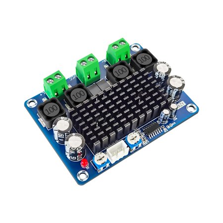 XH-A283 Amplifier Board 100W+100W Channel Stereo DC12-24V Digital High ...