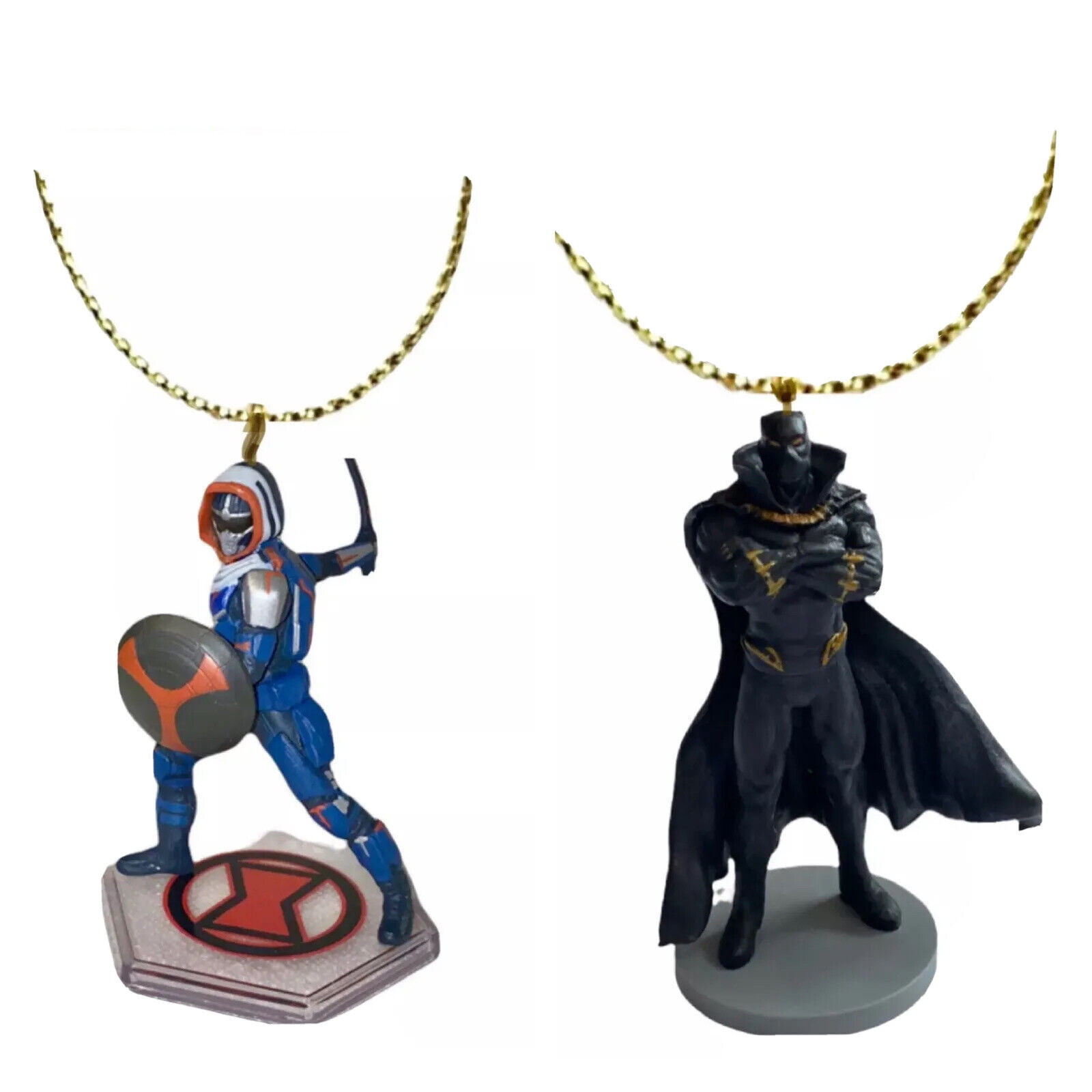 Marvel Taskmaster & Black Panther Civil War Ornament Figure Figurine ...