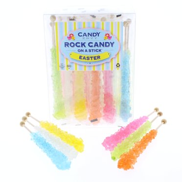 FirstChoiceCandy Assorted Rock Candy Crystals 2 Pound Resealable Bag ...