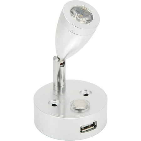 RV Reading Light, LED RV Spotlight 10V30V 3W Aluminum Alloy Adjustable ...