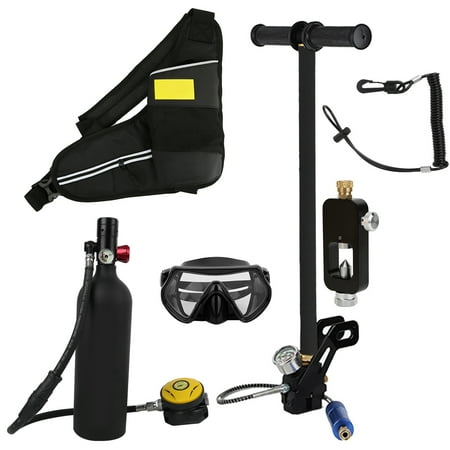 Gupbes Adapter,Portable Diving Equipment Set 1L Rebreather Lanyard ...