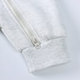 CAUYDY Infant Baby Boy Girl Clothes Color Block Hoodie Romper Zip Up ...