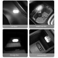Agiufgs 4 Pack Car LED Light USB Charging Mini, Touch Activated ...