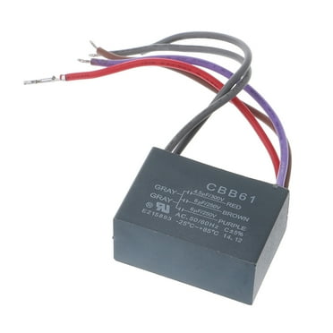 CBB61 Electrical Power Relay Connecting Capacitor 4.5uf+6uf+5uf 250V 5 ...