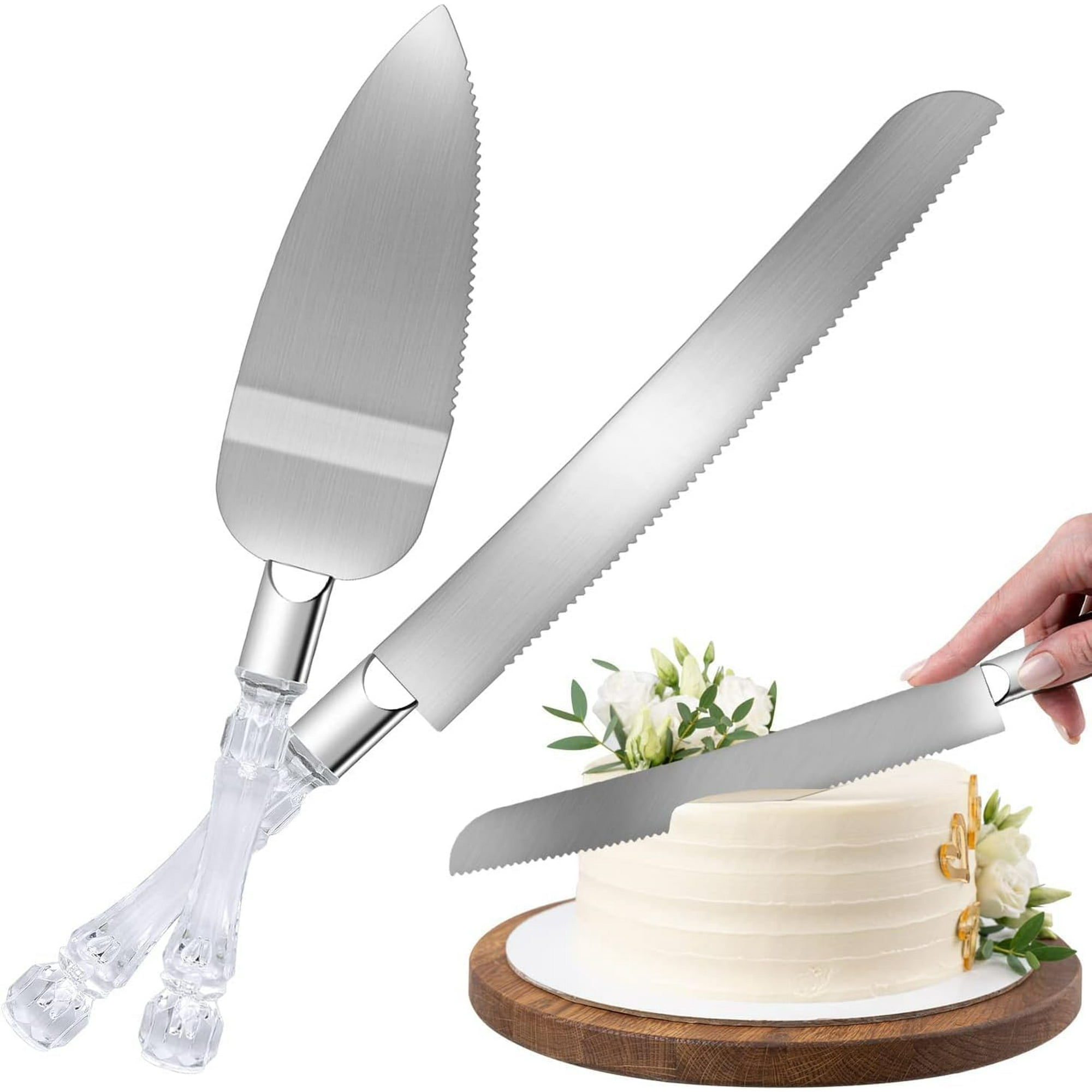 Click here for Laicaiw Wedding Cake Knife And Server Set  Stainle... prices