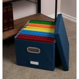 Internet's Best Collapsible File Organizer - Linen Document Container ...