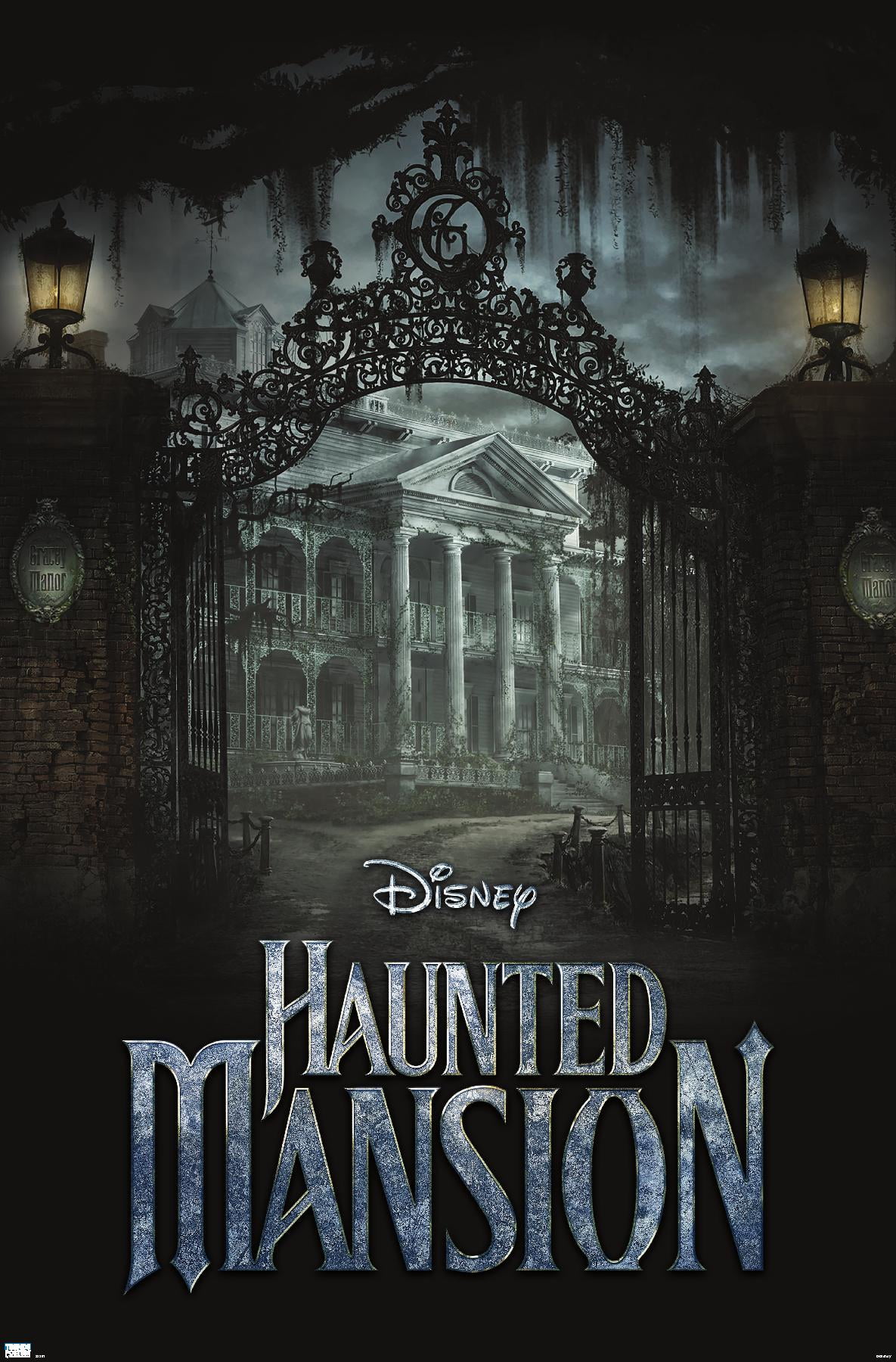 Disney Haunted Mansion - Mansion Wall Poster, 22.375" x 34" - Walmart.com