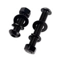 3/8-16 x 2-1/2" Button Socket Head Screw Bolt Assortment Sets and Nuts ...