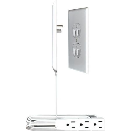 Sleek Socket Inverted Outlet & Plug Concealer With Cord Management Kit ...