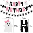 1Set Halloween Small Insert Banner Halloween Birthday Party Vampire ...