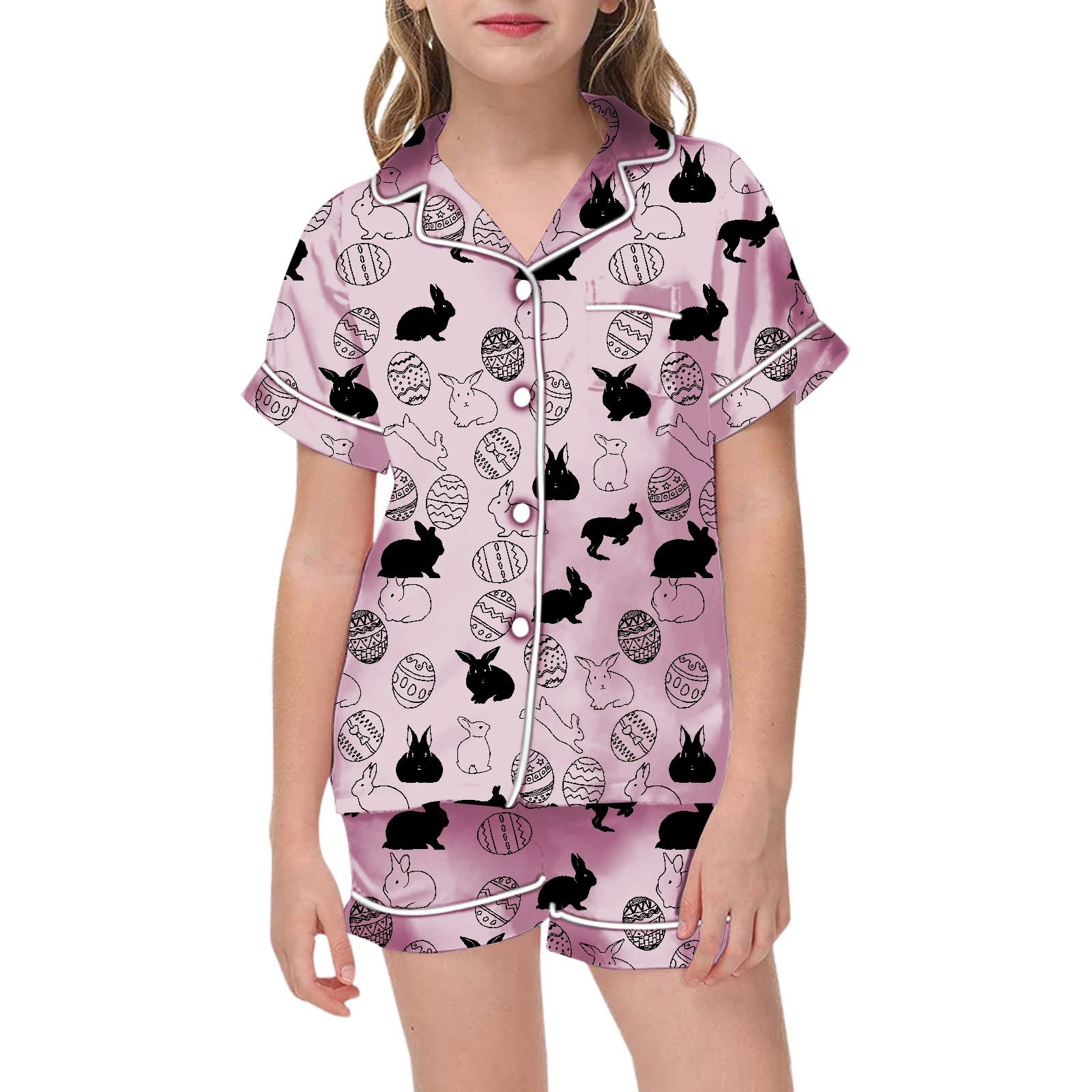 Click here for Pmvfhde Shirt And Skirt Set For Teens Childrens Ea... prices